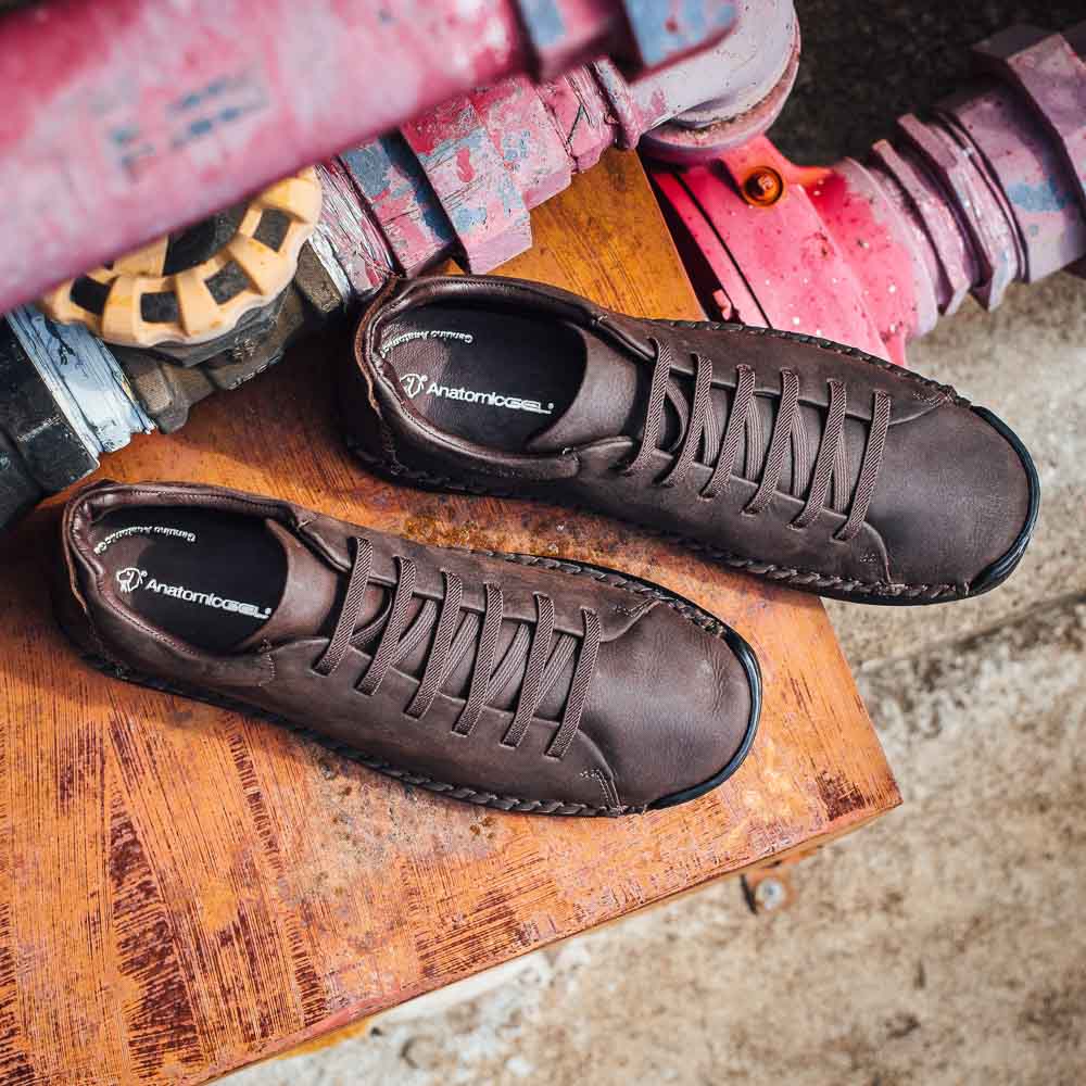 Sapato Anatomic Gel 7316 Rústico T.Moro - Anatomic Gel