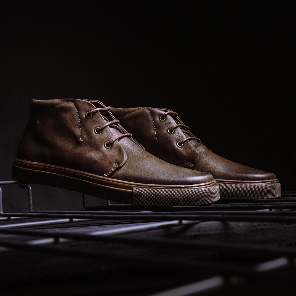 Bota Casual Anatomic Gel 0880 Vintage Brown - Anatomic Gel