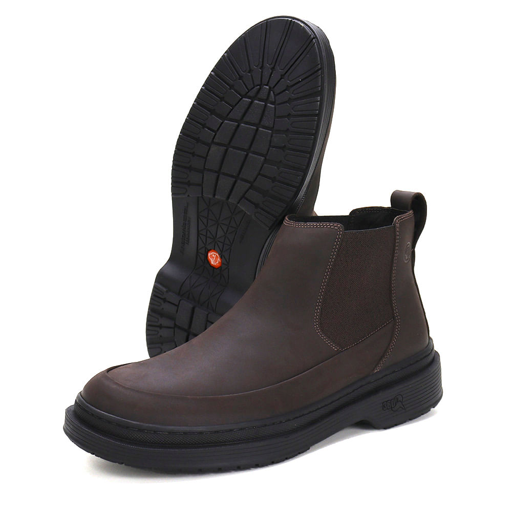 Botina Anatomic Gel 8091 Rústico T.Moro - Anatomic Gel